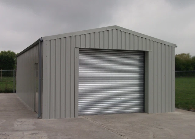 STEEL FRAME BUILDING - 6m x 10m x 3m £14,250.00 - PicClick UK