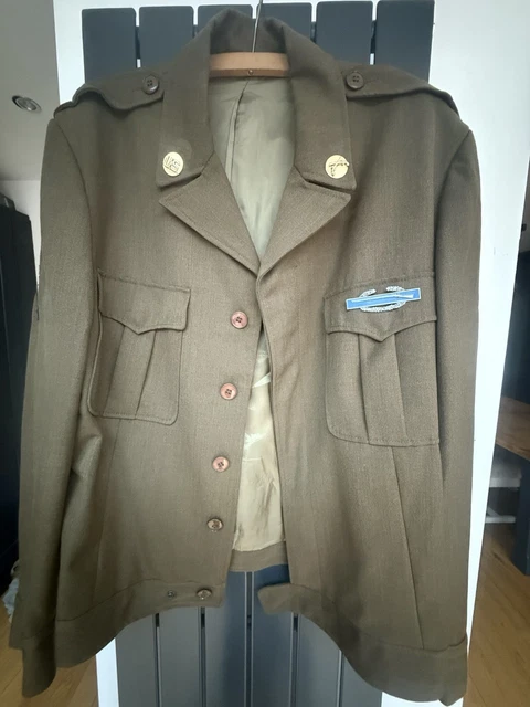 WW2 US ARMY Class A Enlisted Mans Ike Jacket. Reproduction For ...