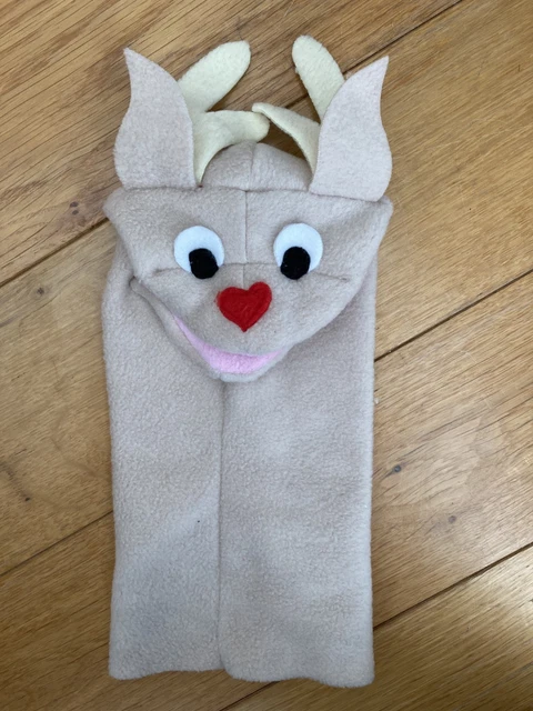 REPLICA OF RARE Vintage Tan Reindeer Puppet as seen in Baby Einstein £ ...