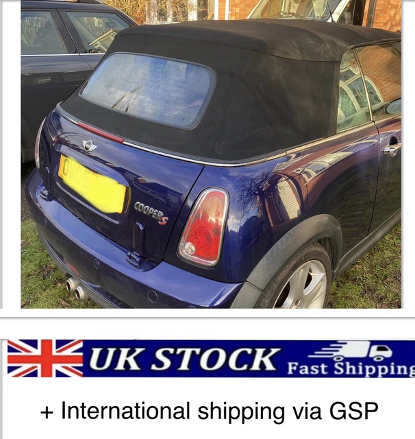 BMW MINI COOPER S One Convertible R52 R57 JCW rear soft top roof ...