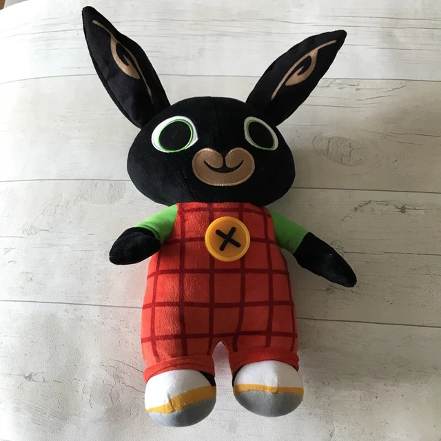 CBEEBIES BING BUNNY Bing The Black Talking Rabbit Soft Plush Toy £7.99 ...
