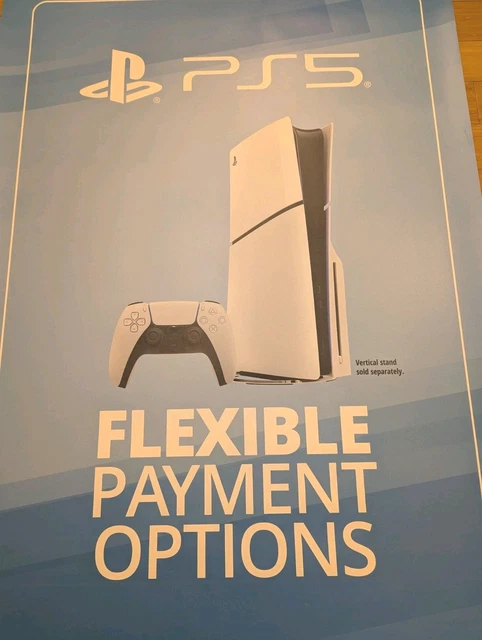 SONY PS5 STORE Poster Signage Official PS5 Sales Display Extra Large ...