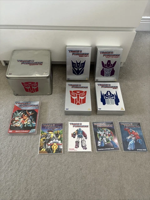 TRANSFORMERS GENERATION ONE Dvd Steel Boxset Rare Collectors Edition ...