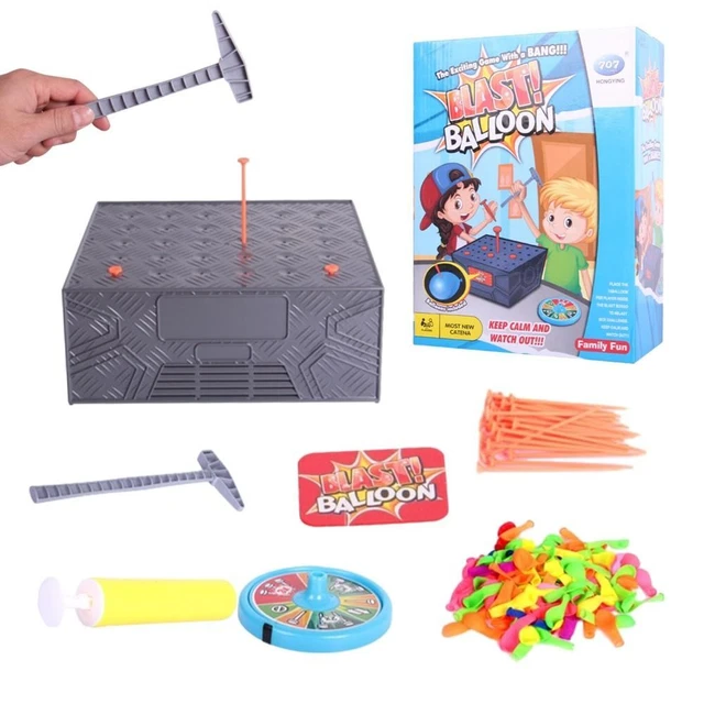 PLASTIC DONT POP The Balloon Game Versatile Explosion Box Balloon Games ...