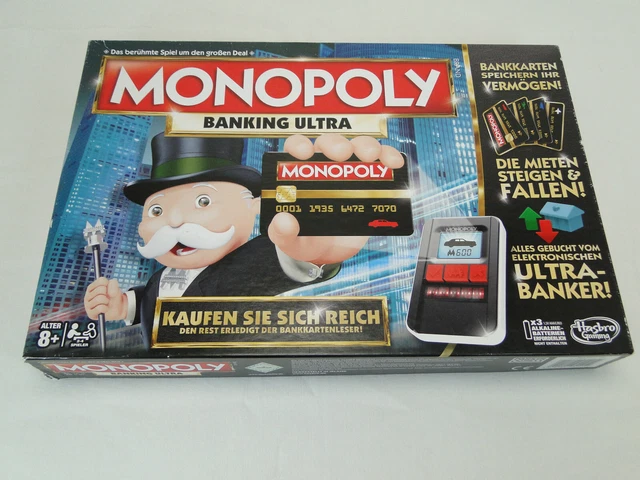 HASBRO MONOPOLY BANKING Ultra komplett £21.19 - PicClick UK