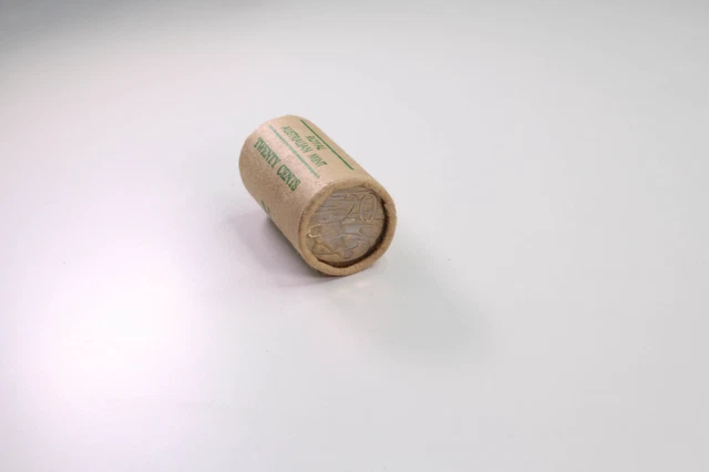 1980 ROYAL AUSTRALIAN Mint 20c Twenty Cent Coin Roll D5-1725 $18.50 ...