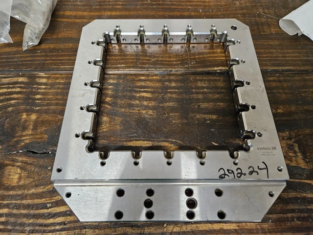 SYSTEM 3R-292.24 STAINLESS Vice Wire EDM; EROWA; Meca, Hirschman ...