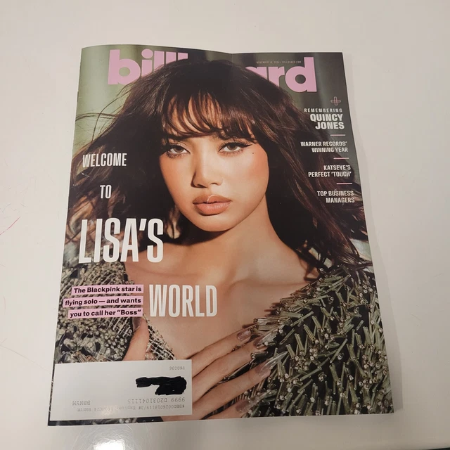 BILLBOARD MAGAZINE - November 2024 - Lisa's World Issue £15.78 ...