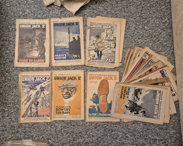 198 X UNION Jack magazines - 1907-1933 £195.00 - PicClick UK