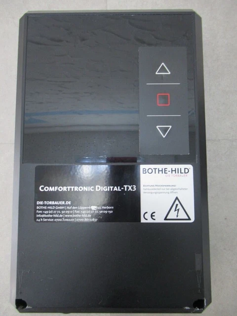 BOTHE HILD COMFORTTRONIC DIGITAL-TX 3 programmierbare Torsteuerung EUR ...