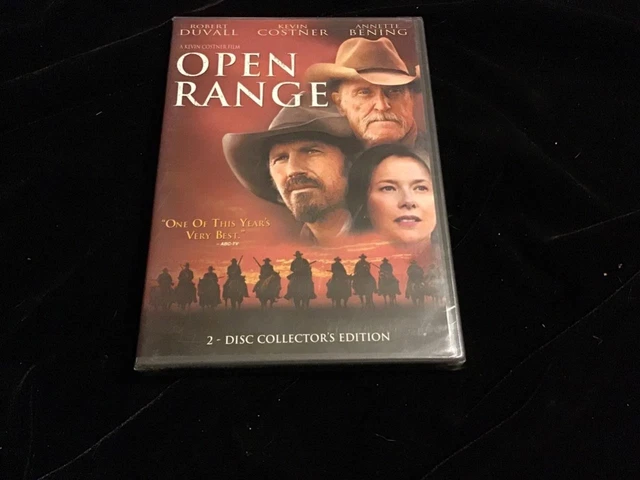 DVD OPEN RANGE 2003 Robert Duvall, Kevin Costner, Annette Bening EUR 8 ...