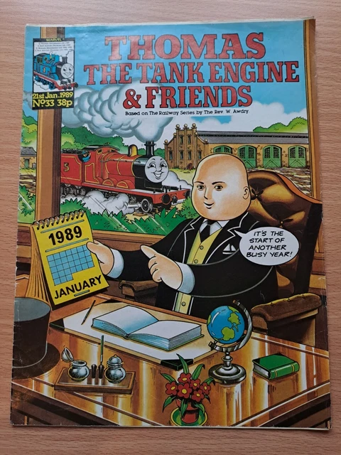 THOMAS THE TANK Engine And Friends Marvel Magazine Comic Issue No.33 ...