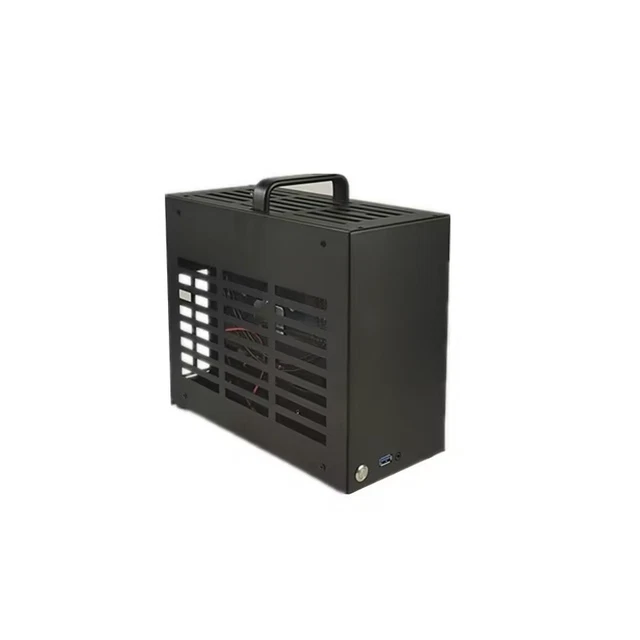 Mini Itx Pc Case Chassis Tower Small Form Factor Computer 17x17 Support 2984
