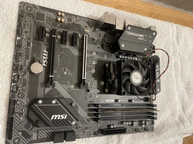 MSI B450 TOMAHAWK MAX AMD AM4 Motherboard 64GB **CPU & RAM INCLUDED** £ ...