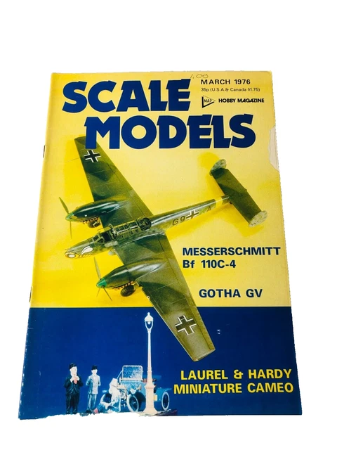 MAGAZINE SCALE MODELS Mag March 1976 Vintage ra £4.99 - PicClick UK