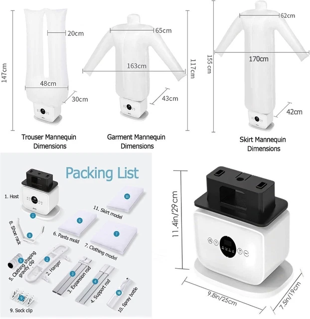 Aironox Ironing Machine 2026 New Automatic Ironing Machine 4908 49
