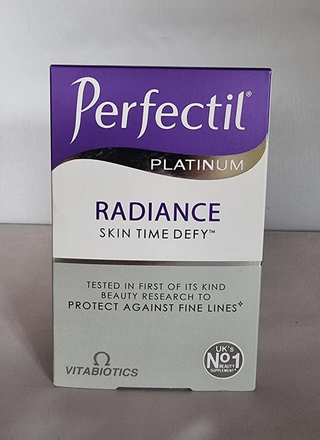 PERFECTIL PLATINUM RADIANCE Skin Time Defy 60 Tablets Antioxidant ...
