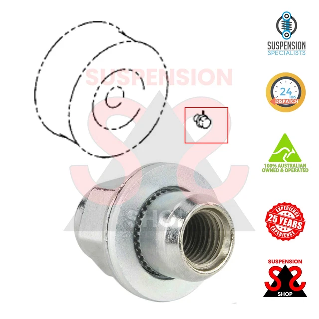 WHEEL NUT SUIT TOYOTA Aurion 3.5 (GSV40) AURION (_V4_) $30.13 - PicClick AU