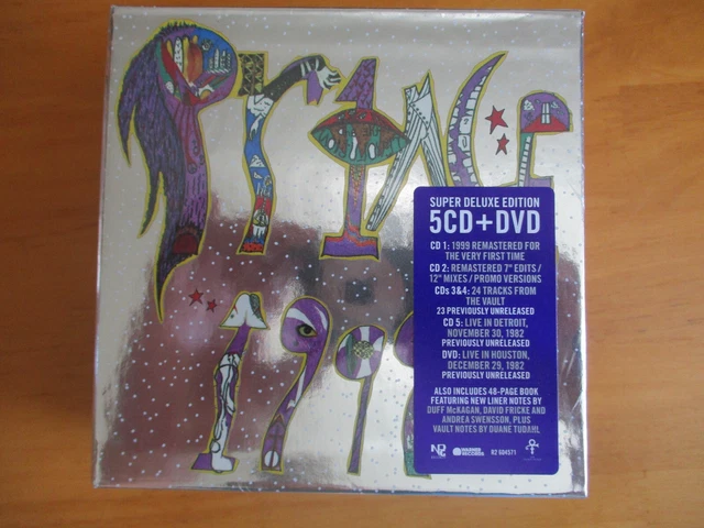 PRINCE 1999 SUPER Deluxe Box Set 5 CD & DVD Mega Rare NEUF ENCORE ...