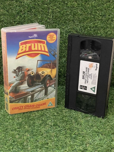 BRUM CRAZY CHAIR Chase And Other Stories VHS 2003 Children’s Kids EUR ...
