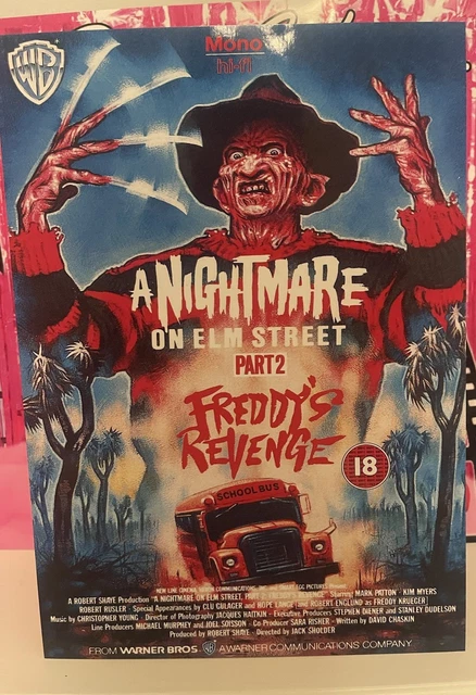 A NIGHTMARE ON Elm Street 2 VHS Standee Pop-Up A4 Promo NEW! £16.32 ...