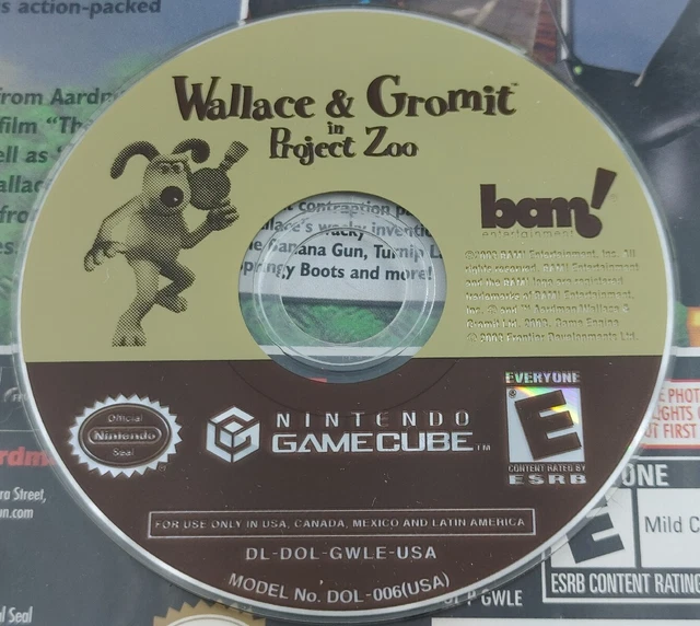 WALLACE & GROMIT in Project Zoo (Nintendo GameCube GCN, 2003) *No ...
