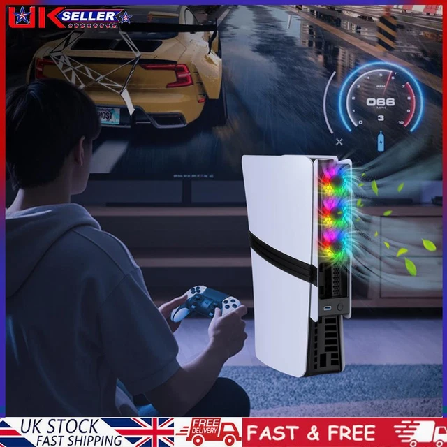 FOR PS5 PRO/PS5 Slim Cooling Fan External Fan Cooler with USB Port ...