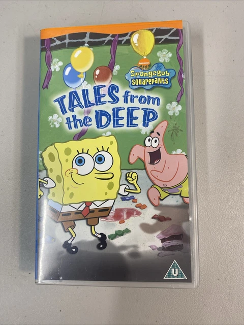 SPONGEBOB SQUAREPANTS - Tales From The Deep VHS@M £25.00 - PicClick UK