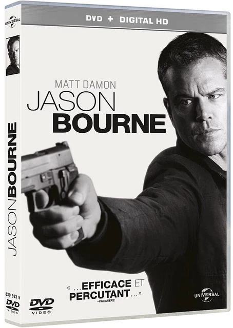 JASON BOURNE (DVD) Damon, Matt, Stiles, Julia, Vikander, Alicia (US ...