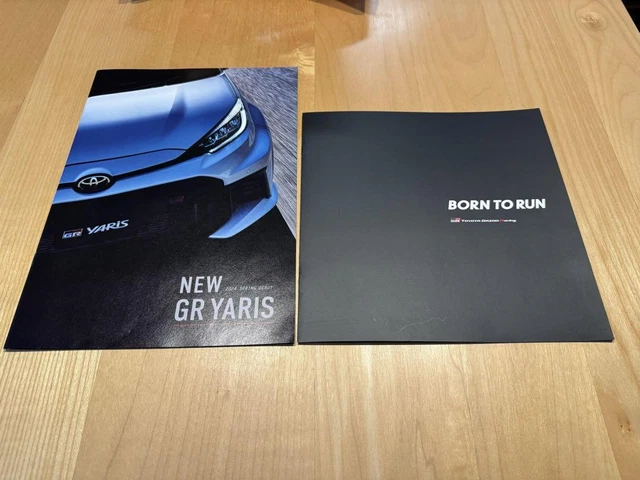 BROCHURE TOYOTA GR Yaris 2024 Catalog $24.19 - PicClick CA