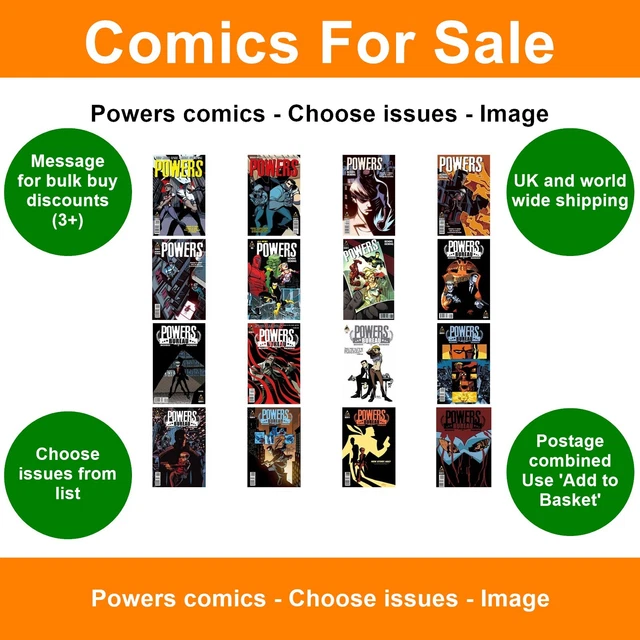 POWERS COMICS - Choose issues - Image £104.68 - PicClick UK