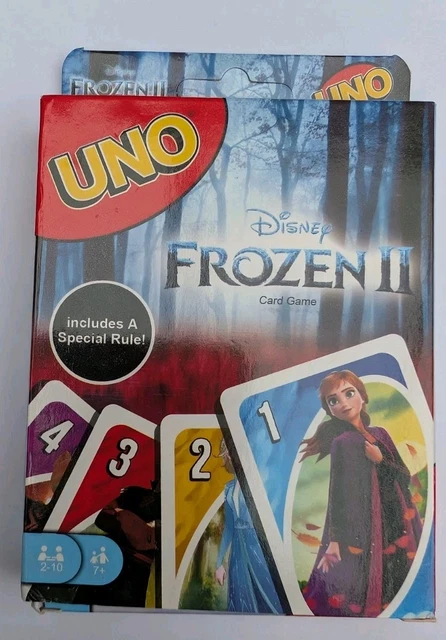 DISNEY FROZEN UNO Card Game - new with minor box damage. FREE UK ...