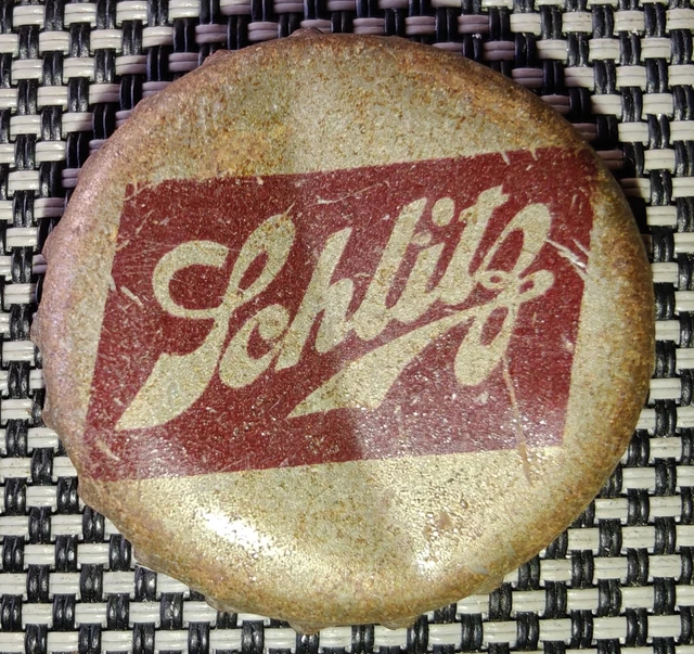 ANCIENNE CAPSULE BIERE Beer SCHLITZ Cork Lined Bottle Cap EUR 15,00 ...
