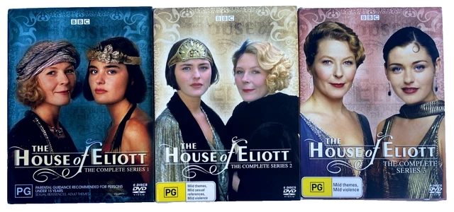 BBC THE HOUSE of Elliot complete series box sets one to three 2006 $44. ...