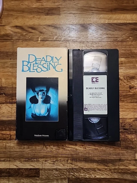 DEADLY BLESSING VHS PolyGram 1981 Vintage Horror - Wes Craven (1983 ...