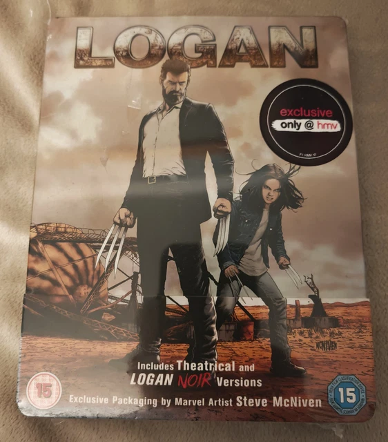 LOGAN BLU-RAY STEELBOOK Noir Version UK £10.78 - PicClick UK