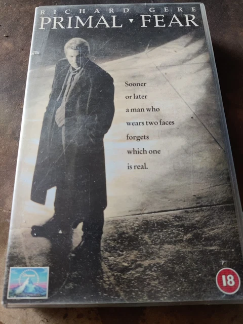 PRIMAL FEAR VHS Big Box Ex Rental Cic Video Richard Gere Vg £3.90 ...
