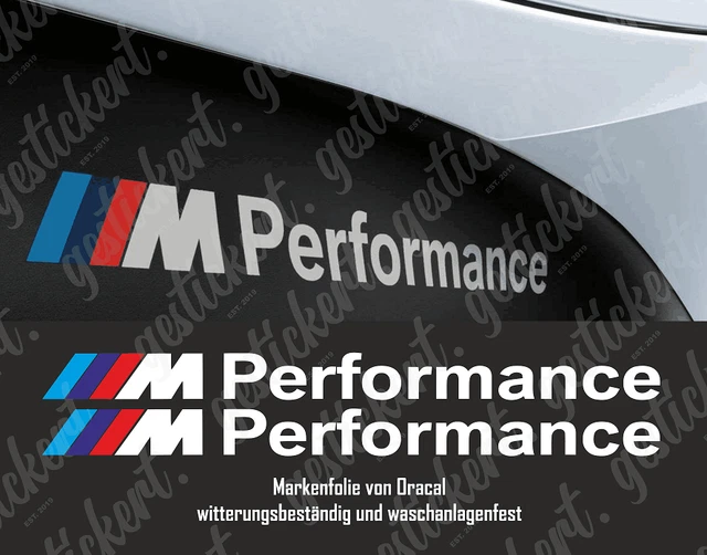 2X 30 CM M performance sticker sticker decal for BMW M3 M4 M5 tuning ...