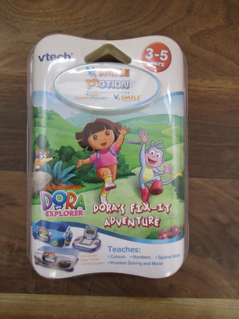 VTECH VSMILE MOTION Game Dora the Explorer:Dora's Fix-It Adventure 3-5 ...