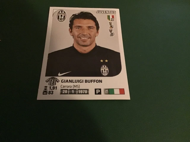 PANINI CALCIATORI 2011-12 🇮🇹 Gianluigi Buffon 🇮🇹# 218 Juventus ⚫️⚪️ ...