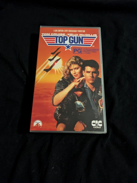 TOP GUN (VHS, 1986) $40.00 - PicClick AU