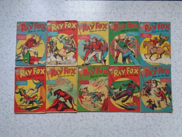RAY FOX 1/20 Seconda Serie Completa Dardo Stato Piu' Che Ottimo Pmd EUR ...