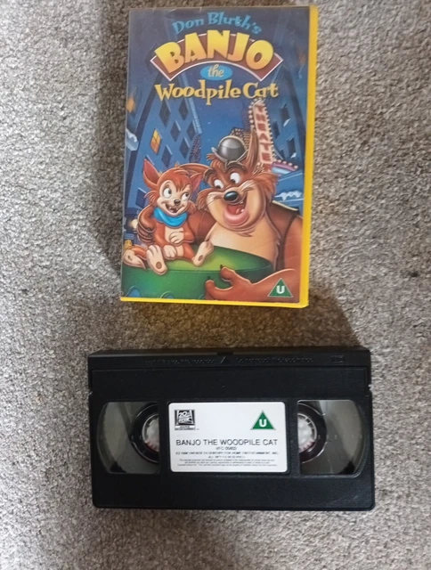 DON BLUTH'S BANJO The Woodpile Cat Vhs £6.00 - PicClick UK