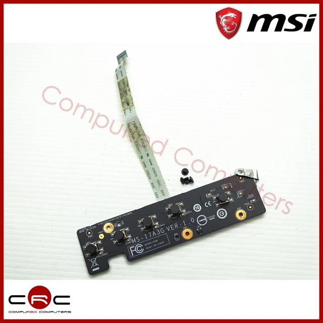 MSI GT75 TITAN 8RG MS-17A3 Function Button Board Function Keyboard MS-17A3G £28.92 - PicClick UK