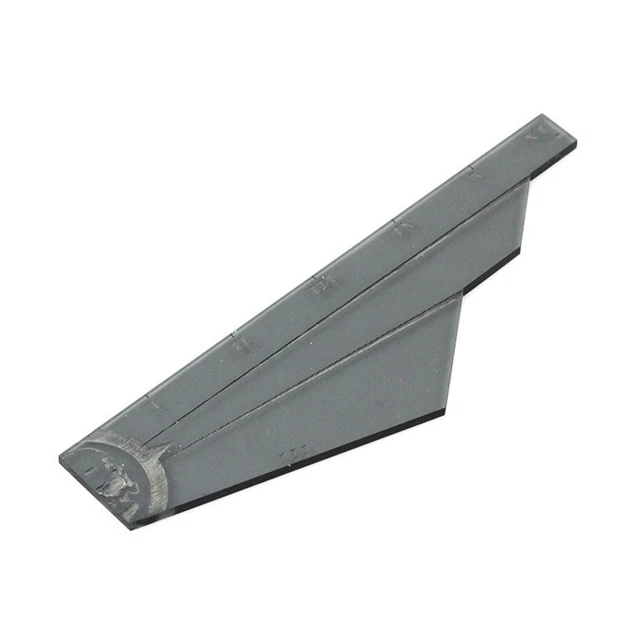 BATTLE KIWI WARHAMMER 40k Template Tactical Combat Ruler - Smoke Grey ...