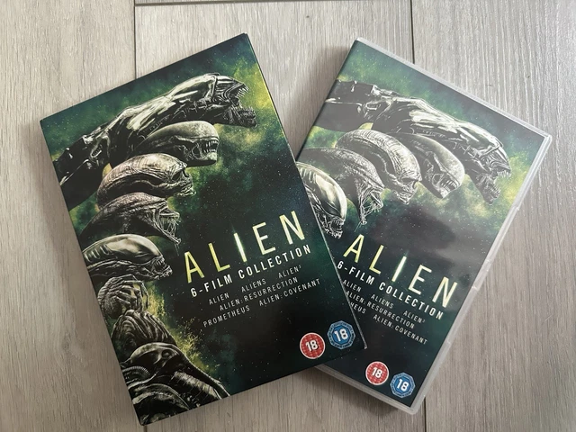 ALIEN: 6 FILM Collection DVD Set Sigourney Weaver 6 Disc DVD Set ...