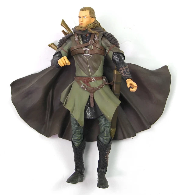 LEGOLAS WITH ROHAN Armor Action Figure Lord of the Rings The Two Towers ...