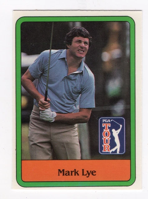 GOLF. PGA TOUR 1981 Mark Lye £2.08 - PicClick UK