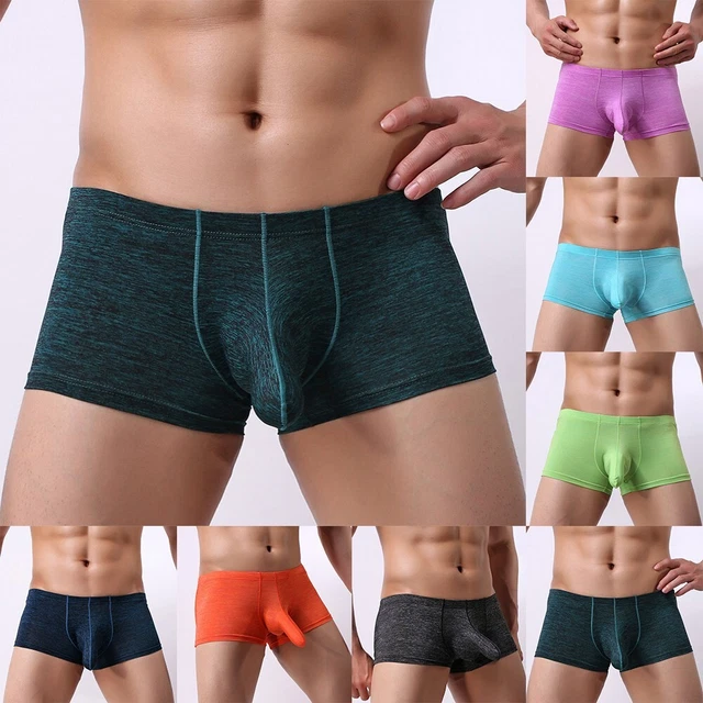 SOUS-V TEMENTS DE BOXER pour hommes l gants taille basse glace soie pour la EUR 7,58 - PicClick IT