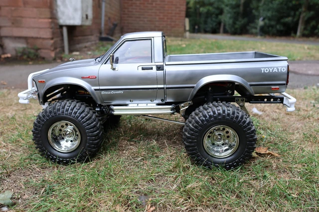 TAMIYA BRUISER RC Car - Built up HG-P407 kit, well modified, undriven £ ...